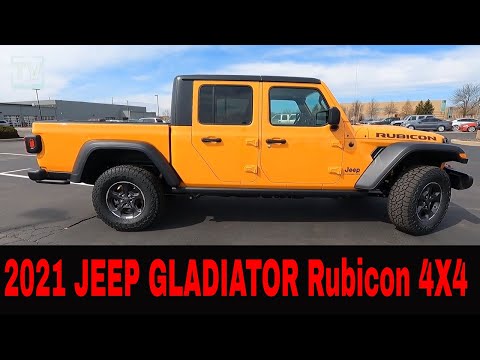 2021 JEEP GLADIATOR Rubicon 4X4 In Nacho Clear–Coat WOW!