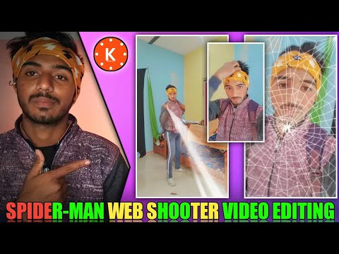 how to make spider man web shooter video on reels | reel viral spider man video editing | spider-Man