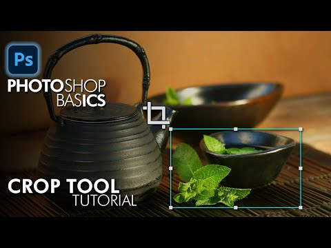 How To Use Crop Tool In Photoshop | Adobe Photoshop 2021 Basics