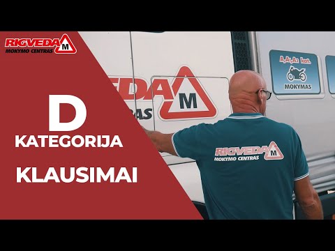 D autobuso kategorijos Patikrinimo klausimai prieš praktinį egzaminą VĮ "Regitra" - Rigveda