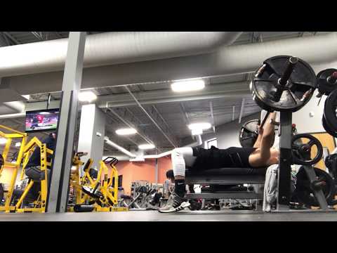225 lbs bench press at 135 lbs body weight