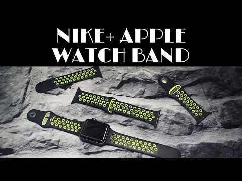 Black/Volt Nike+ Band || Apple Watch