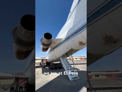 We stopped by 727-100 N113 at El Paso Airport today. #727 #boeing #aviationsafari #boneyardsafari