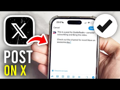 How To Post On X (Twitter) - Full Guide