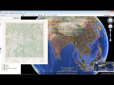 Download Topographic Maps from Google Earth | GEOSPATIAL ROMANIA