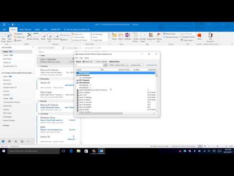 Office365 - (OUTLOOK) How to Access the SMCHS Student Address Book in Outlook