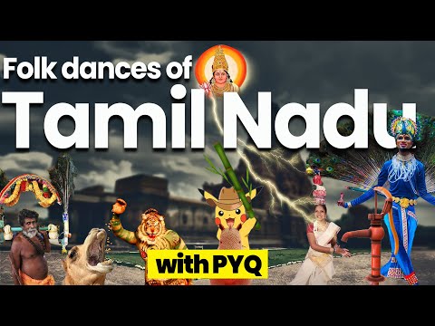 Folk Dances Of India (Mnemonics Series) I TAMIL NADU I SSC Static GK I Simplicrack