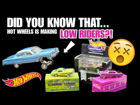 Hot Wheels LOWRIDERS featuring Chevy Impala / Chevy Monte Carlo | Mattel Creations Red Line Club