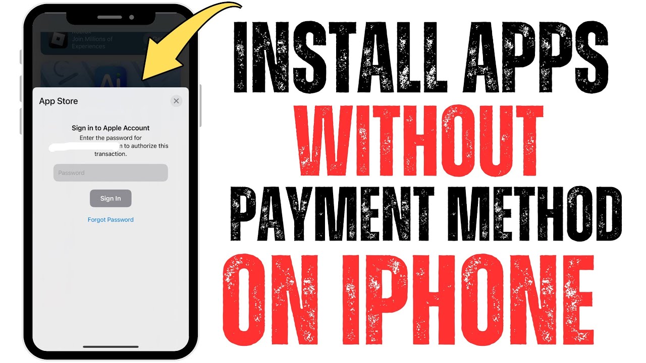 How To Download Apps Without Payment Method on iPhone - Install Apps Without Credit / Debit Card