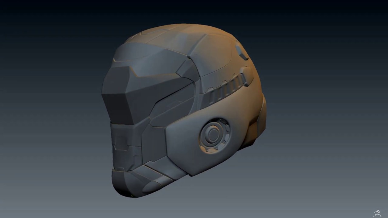 Helm turntable (Sci-Fi Soldier WIP)