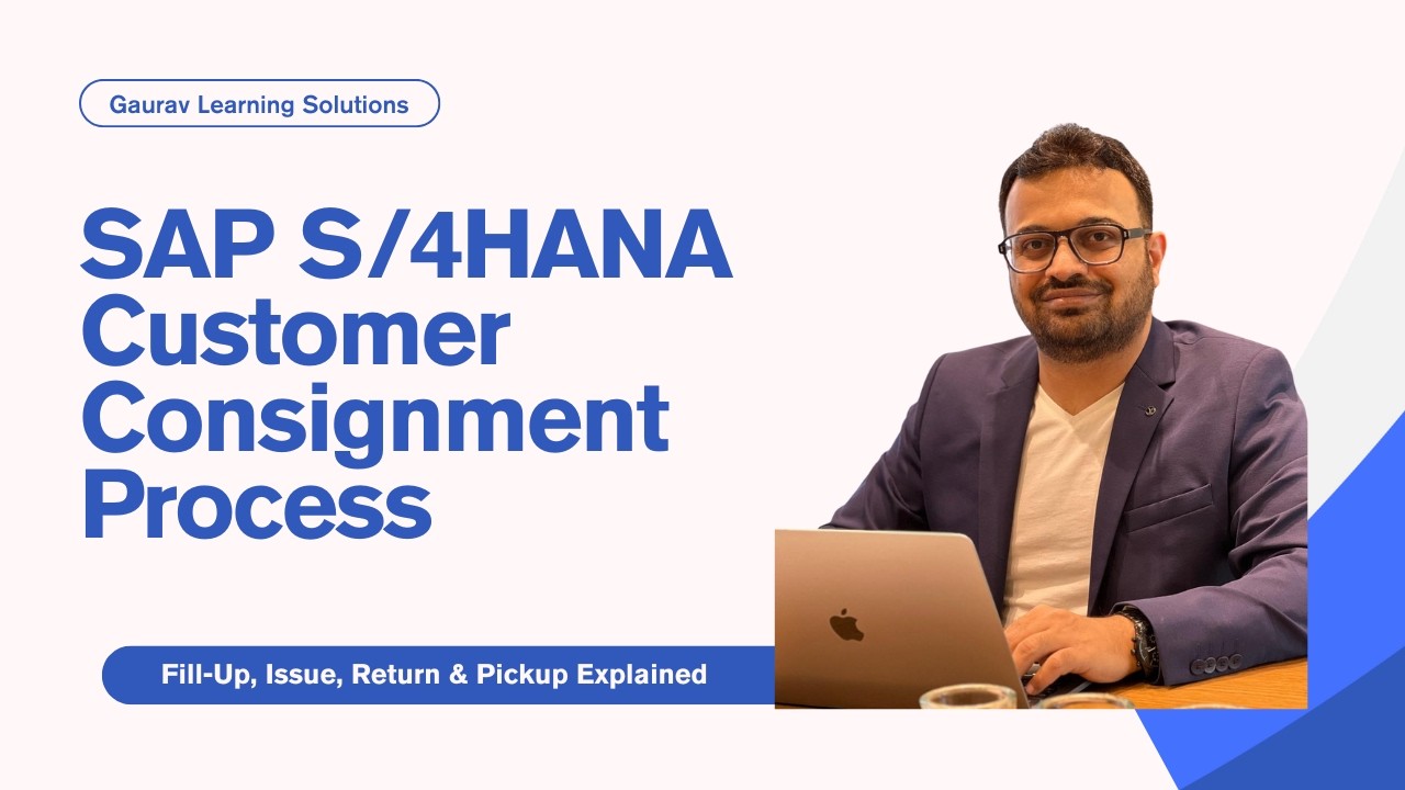 SAP SD Consignment Process | Fill-Up, Issue, Return & Pickup Explained
