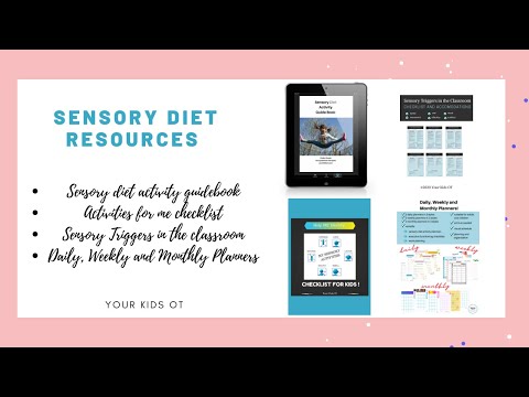 Sensory Diet Resources