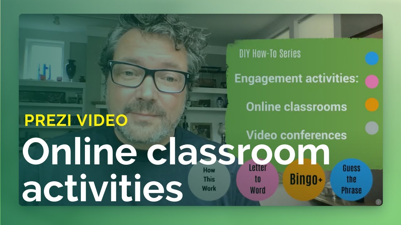 3 online classroom activities using Prezi Video
