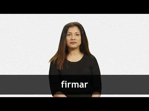 English Translation of “FIRMAR” | Collins Spanish-English Dictionary
