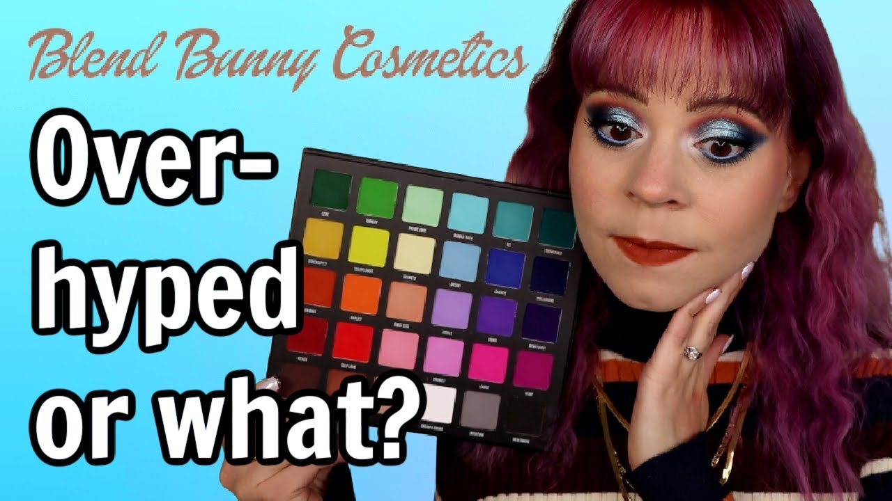 Does the Blends palette ACTUALLY live up to the hype!? 🤔  Blendbunny review