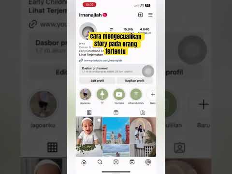 cara menyembunyikan status instagram pada seseorang #instagram