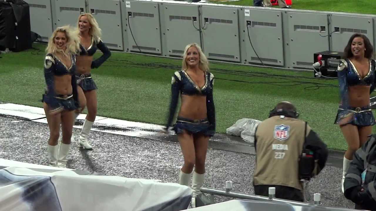 St Louis Rams Cheerleaders at Wembley 2012
