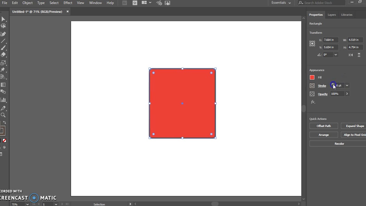 Difference Between Fill and Stroke in Adobe Illustrator