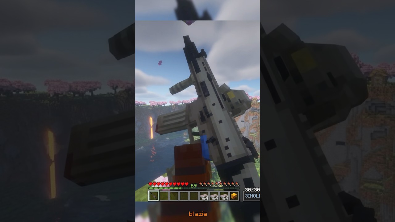 BEST GUN MOD for MINECRAFT!