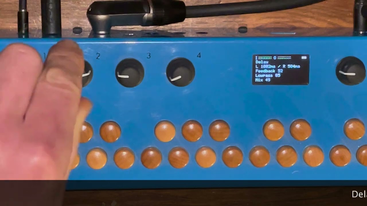 Grainman LiteFX - Organelle grains, delay and reverb