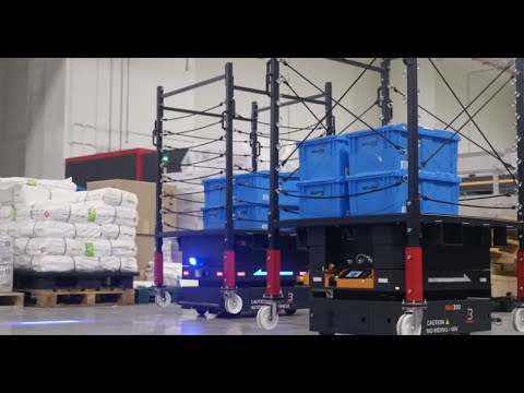 MAG AMR Fleet Management System for Intralogistics Automation