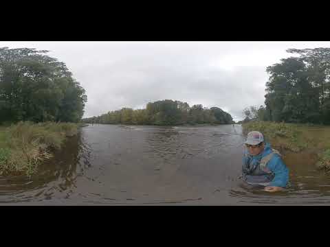 Salmon River 9.19 Insta 360 fishing report