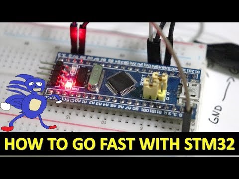 Need for Speed on the STM32 BLUEPILL