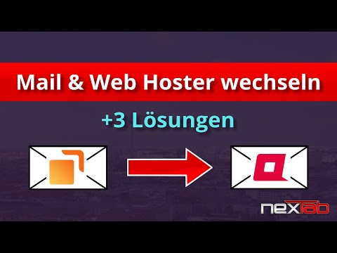 Wie kann ich E-Mails von Provider zu Provider umziehen? (Domain-Übertragung)