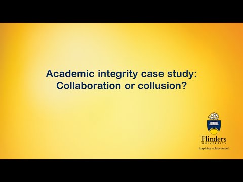 Academic integrity case study: Collaboration or collusion?