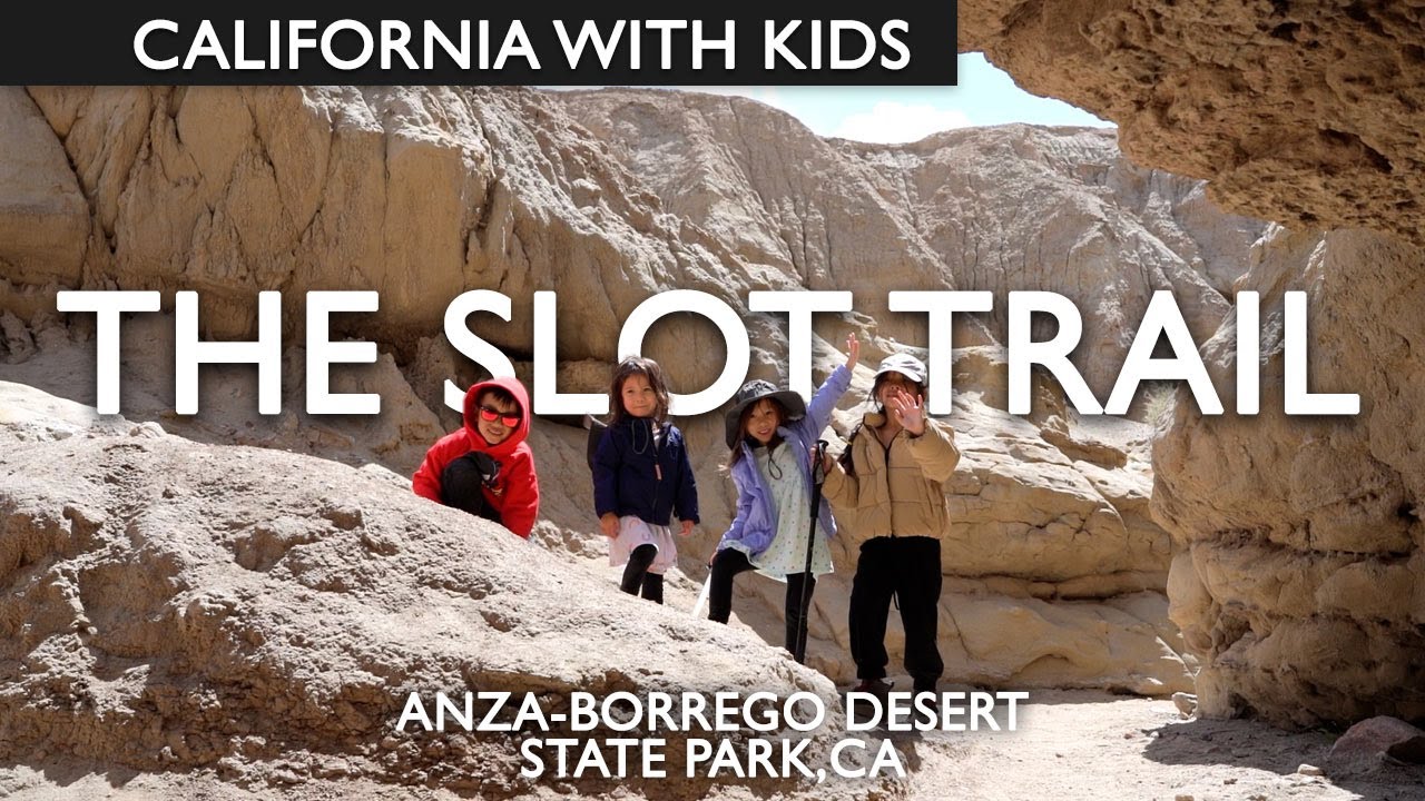 Fun Hiking The Slot Trail Anza Borrego With Kids