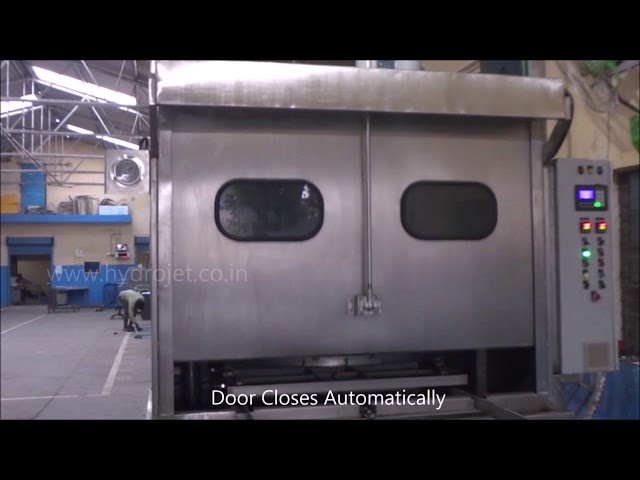 Industrial Component cleaning Machine - Conveyor Component Cleaning ...