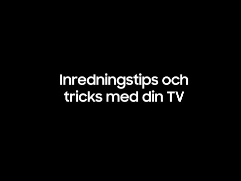 Inredningstips och tricks med din TV