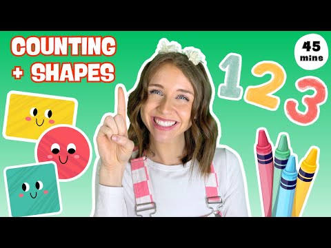 Toddler Learning Video With Ms Ash | Learn Shapes, Letters, Colors, Days/Months, Planets & More!