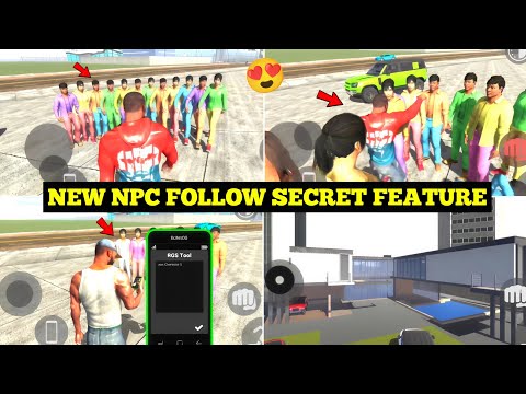 Indian Bike Driving 3D New NPC Follow Secret Feature ???? ????| New Update Cheat Code ????| Harsh in Game