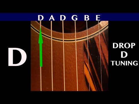 Guitar Tuner | Drop D Tuning: D A D G B E: Easy to Use Online Tuner