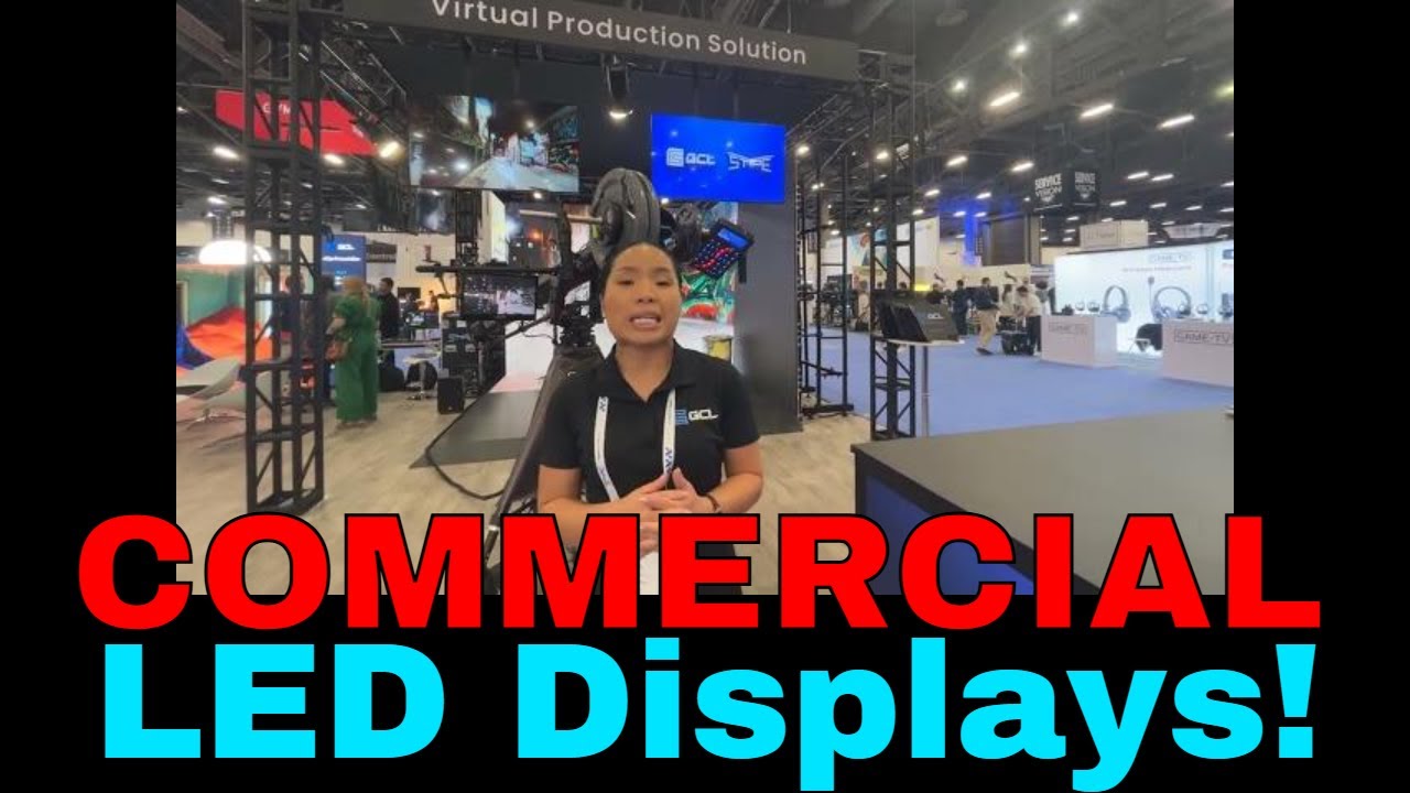 Beautiful Commercial LED Displays, GCL Support out of Dallas!