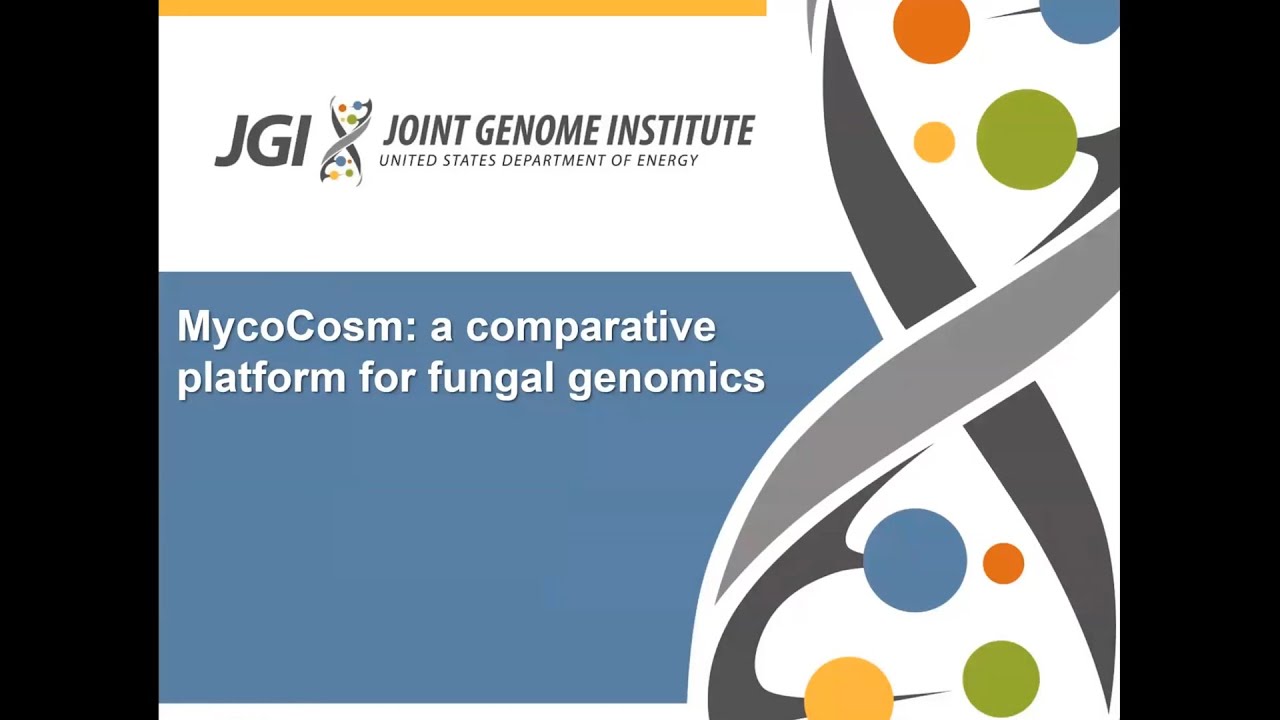 JGI Webinar: MycoCosm Tutorial
