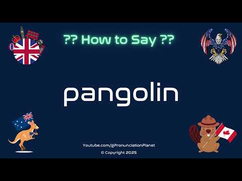 ๐ฆ๐ How to Pronounce pangolin? (CORRECTLY) | Pronunciation Planet
