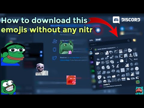 How to download any type of emoji in discord with out any nitro or emoji codes!. #discord_emojie