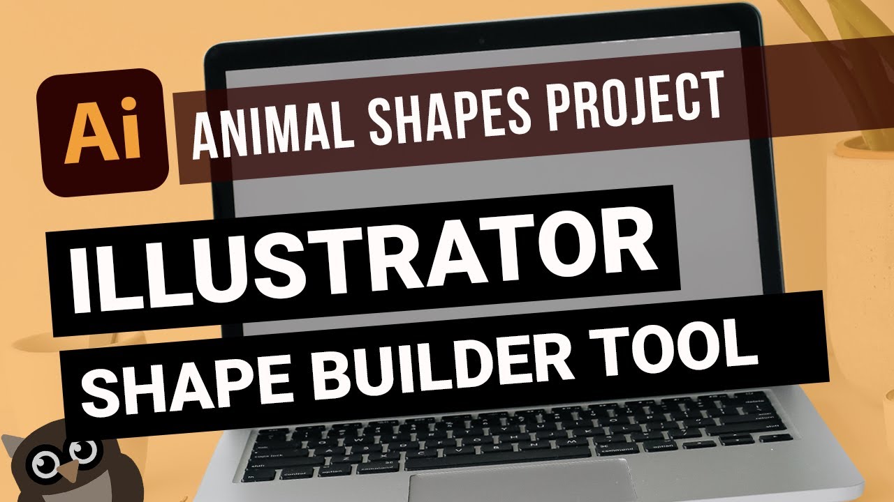 Adobe Illustrator: Animal Shapes Project (Shape Builder Tool)