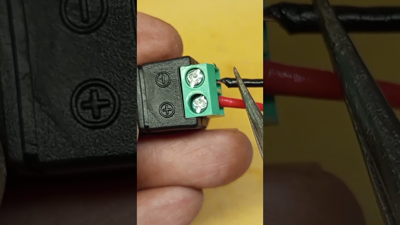 direct wire dc jack into connector