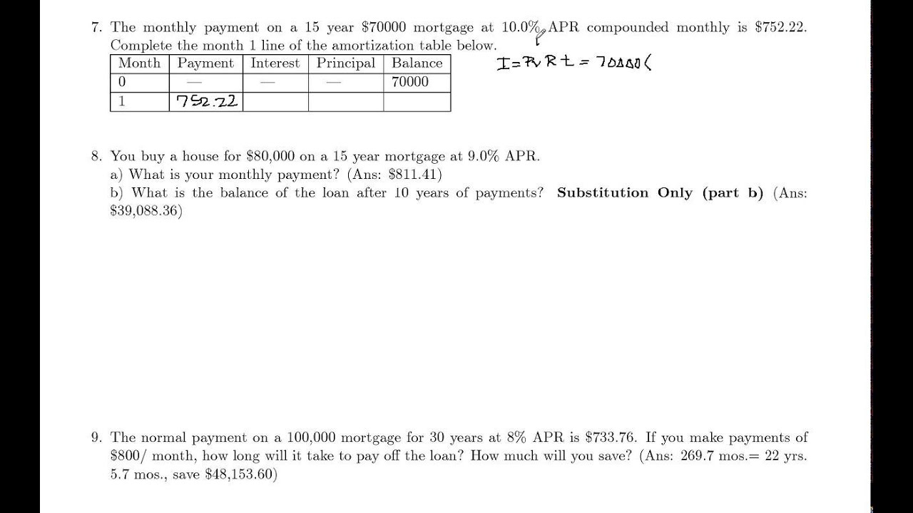 Math 103 Exam 3 Study Video