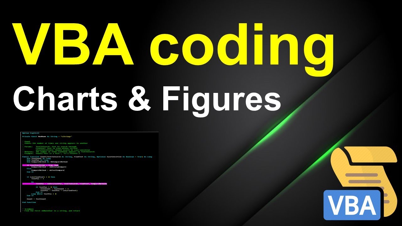 Create Charts and Figures using VBA | EXCEL VBA