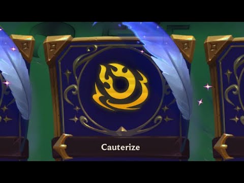 Insane gold augmentation Cauterize with new meta in SET 12. TFT PBE