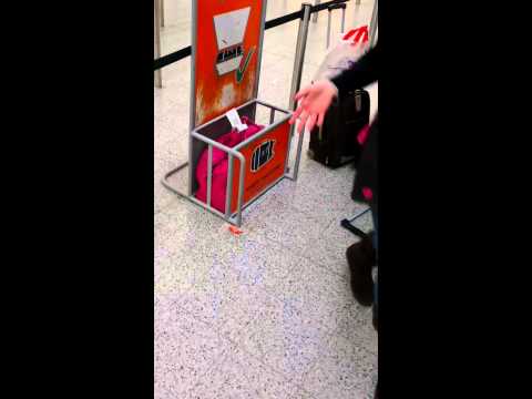 Bag which easy jet declined as carry on baggage and fined us