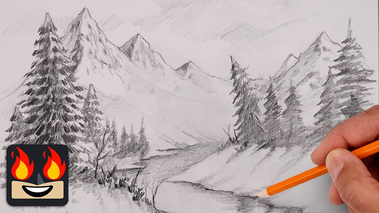 Use This Technique To Draw Magical Landscapes ⭐