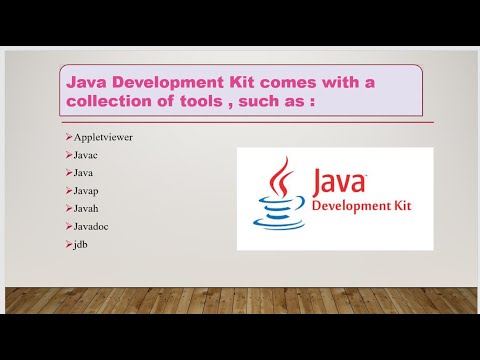 6th video of java || JDK Tools || Java Development Kit
