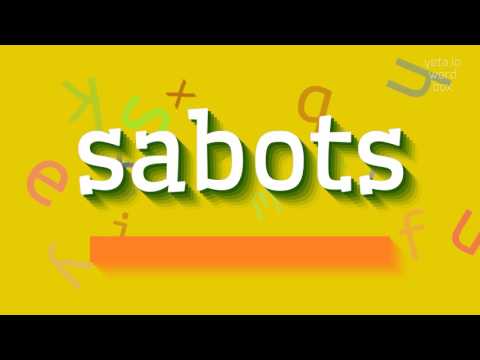 How to say "sabots"! (High Quality Voices)