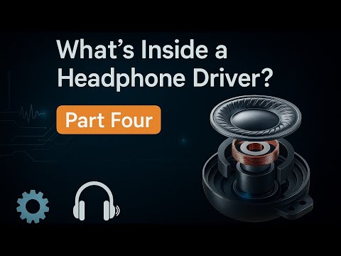 Headphone Driver Disassembly 🎧 | Internal Parts & Sound Technology Explained
