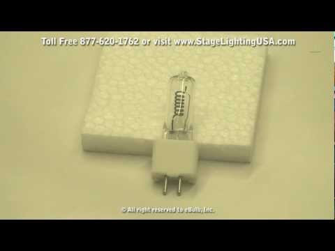 GCA 250w 120v G5.3 Bi-pin base tungsten halogen light bulb